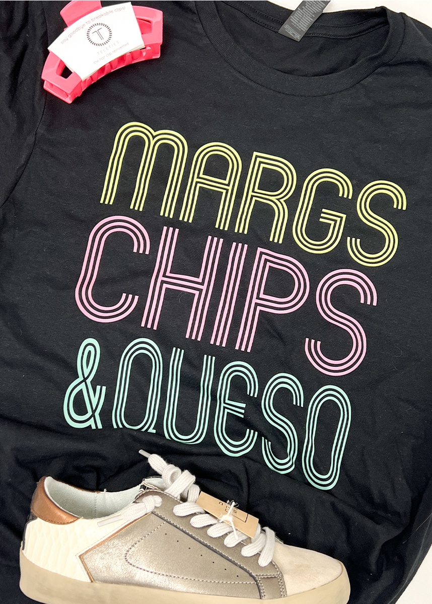 Margs Chips & Queso Tee – Palmetto Twist