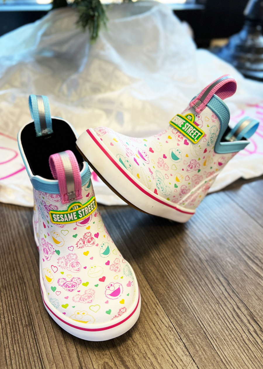 Toddler Ankle Deck Boot-Sesame Street – Palmetto Twist