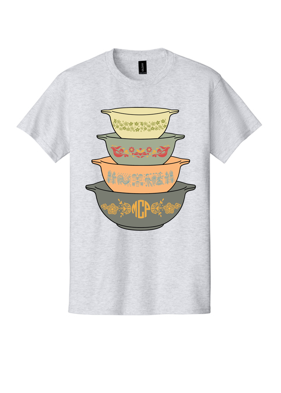 YOUTH Pyrex Monogram Tee – Palmetto Twist