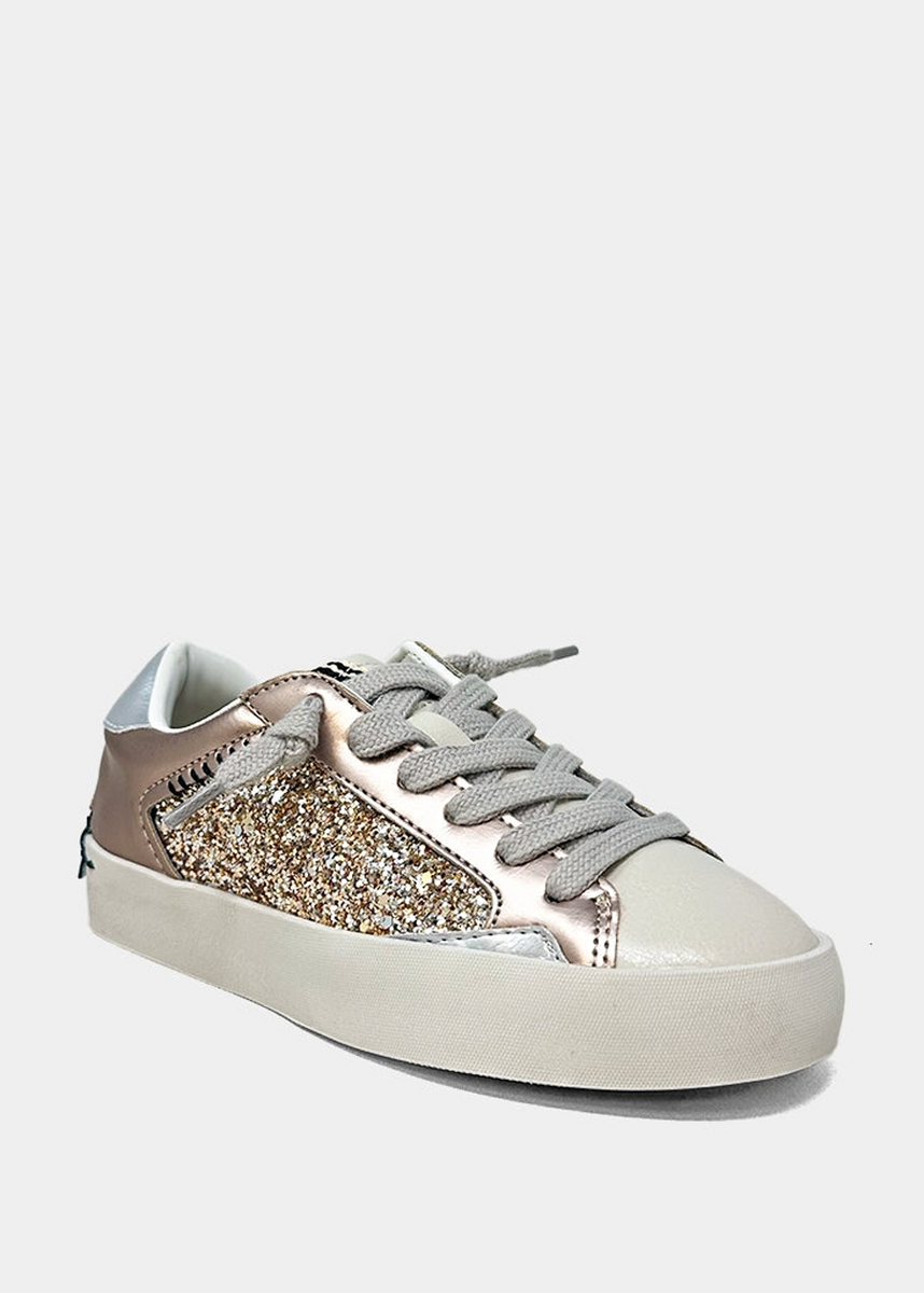 Kids Ruby Sneakers-Champagne – Palmetto Twist