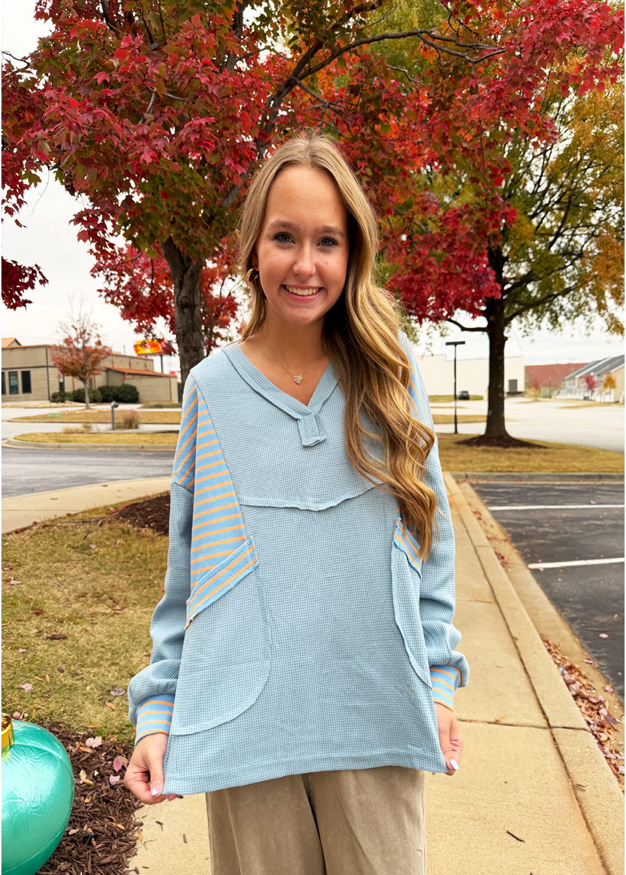 Weston Top – Palmetto Twist