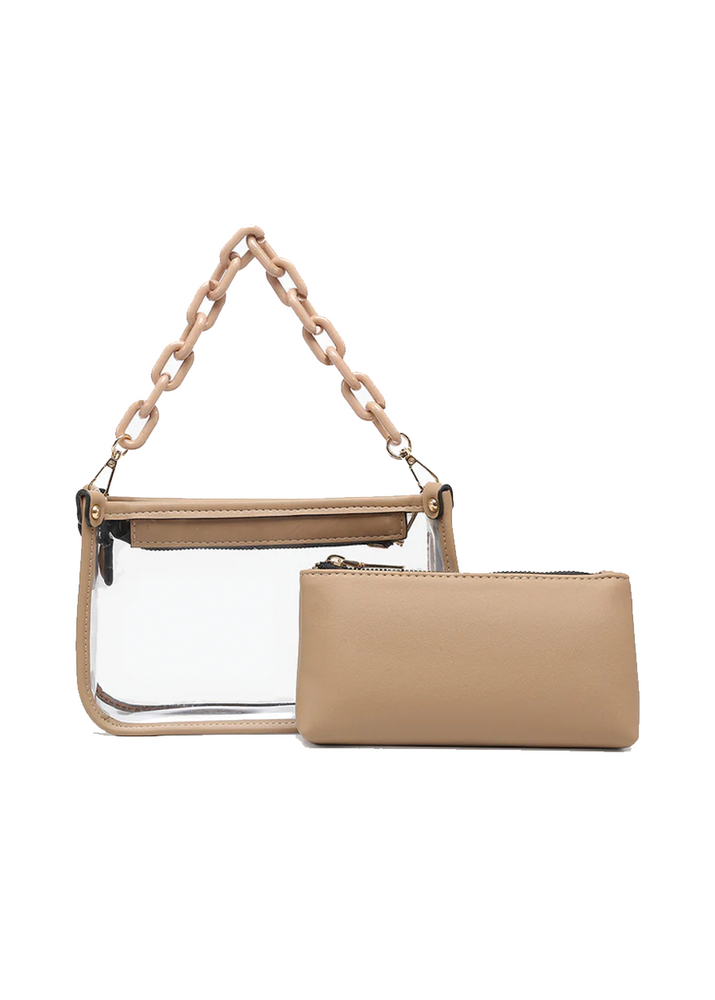 Jessica Clear Crossbody – Palmetto Twist