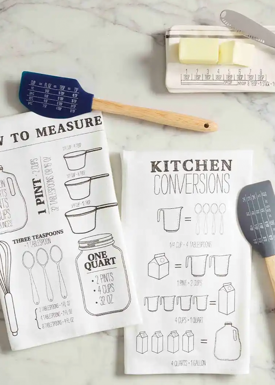 Spatula & Measuring Towel Sets – Palmetto Twist